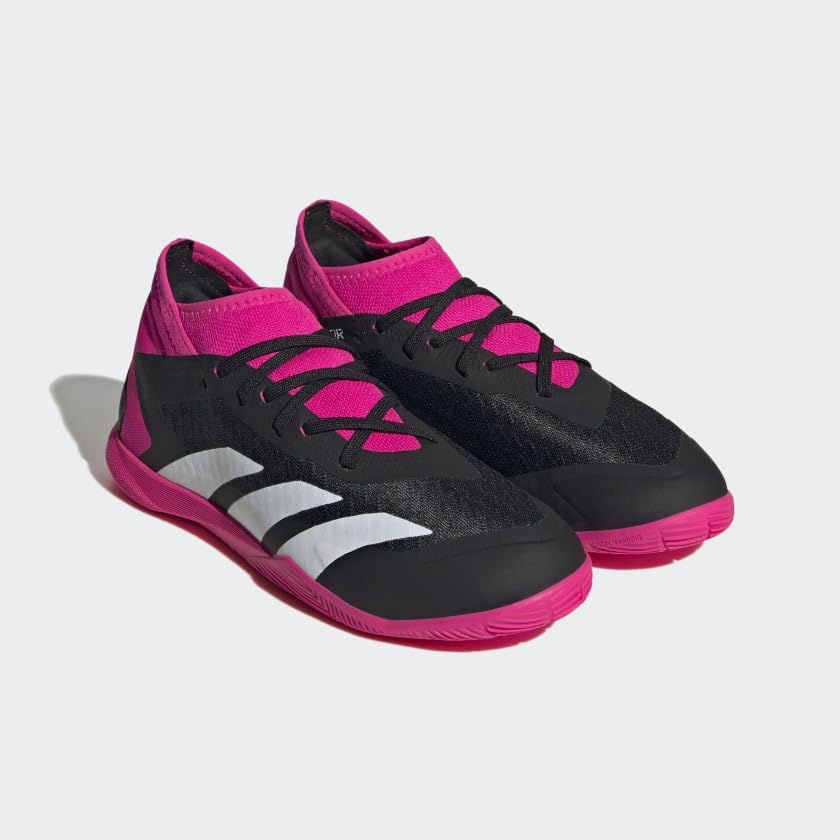 adidas Predator Accuracy.3 Indoor Soccer Shoes Kids', Black, Size 6