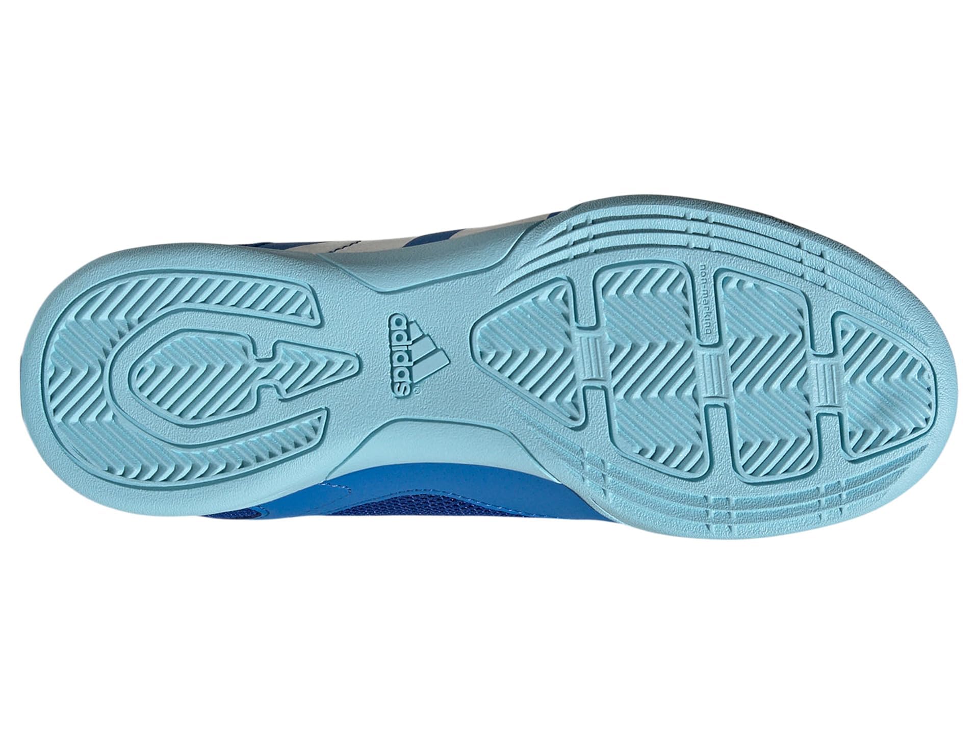 adidas Soccer Predator Accuracy.4 Indoor (Little Kid/Big Kid) Bright Royal/White/Bliss Blue 6 Big Kid M