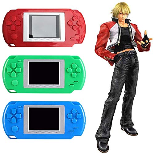 Elolicu Handheld Game Console for Kid Children, 2021 New Built in 268 Classic Retro Video Games 2 Inch Screen Portable Game Console Arcade Video Gaming Player System Best Birthday Gift for Kid (Blue)