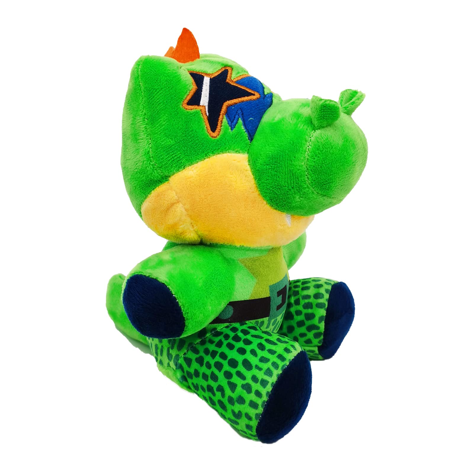 Ycixri FNAF Montgomery Gator Plush Toy Suitable for Collection,FNAF Plushies Stuffed Doll for Boy Girl Christmas Halloween Birthday Gift, 8“(Montgomery Gator)