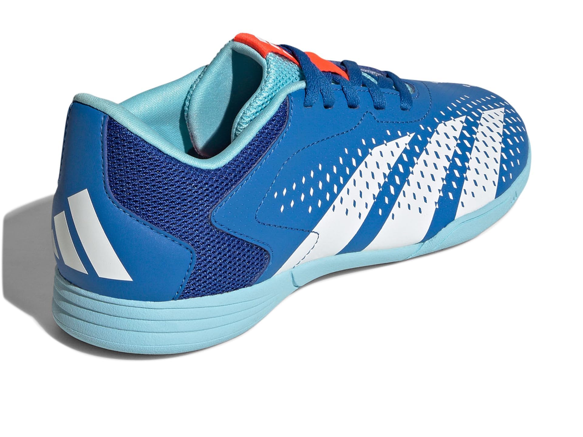 adidas Soccer Predator Accuracy.4 Indoor (Little Kid/Big Kid) Bright Royal/White/Bliss Blue 6 Big Kid M