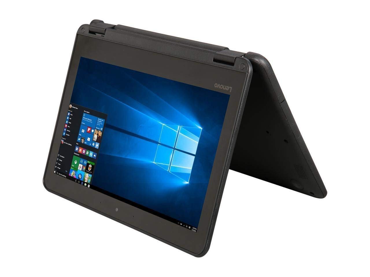 Lenovo N23 11.6-inch IPS Anti-Glare Touchscreen 2-in-1 Business Laptop, Intel Celeron N3060, 4GB RAM, 128GB Solid State Drive, Windows 10 Professional (Renewed)
