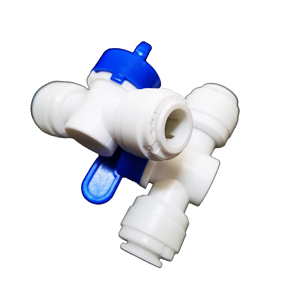 Malida water purifiers Tube Quick Connector Fittings Set of 10 (3/8" switch valve)