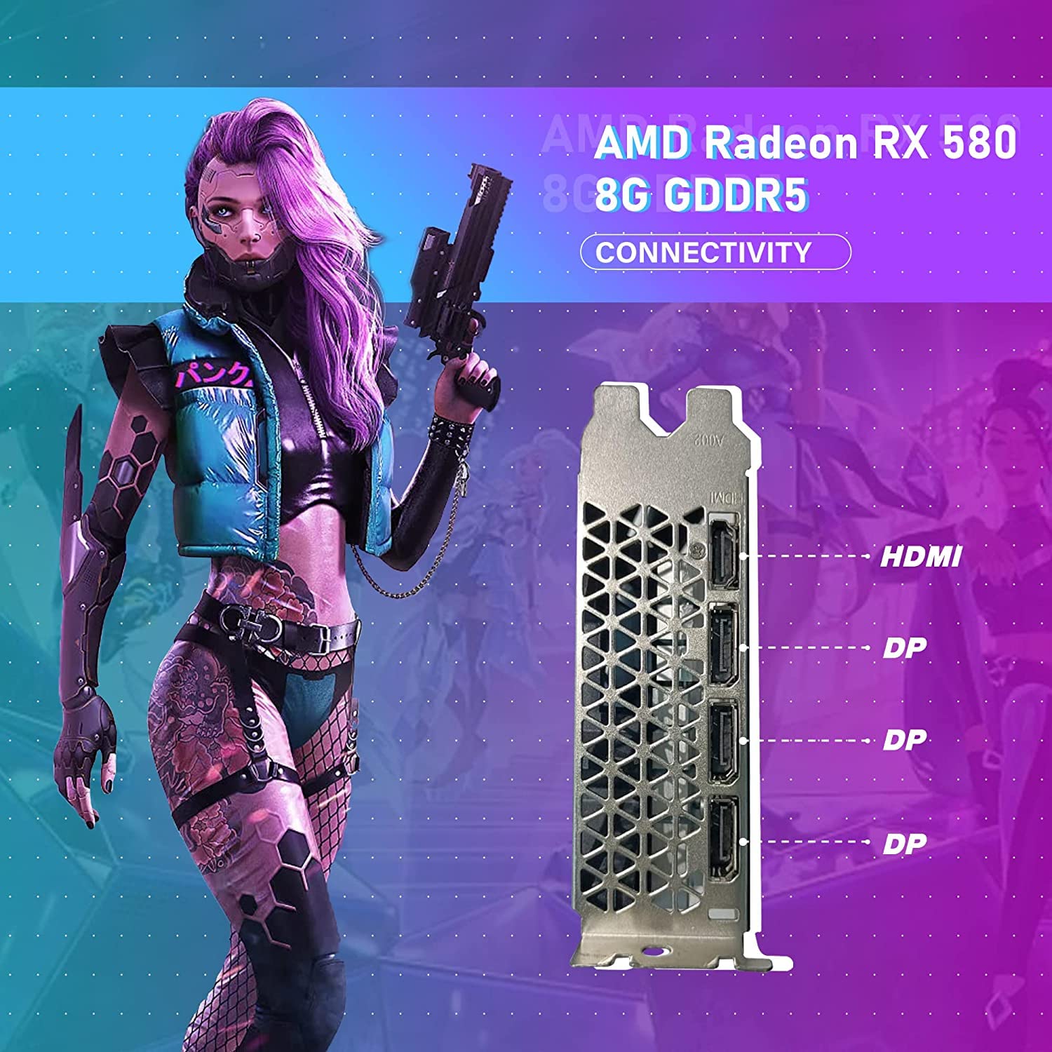 Dell RGB Gaming PC Desktop Computer - Intel Quad I7-4770 up to 3.9GHz, Radeon RX 580 8G GDDR5, 16GB Memory, 256G SSD + 3TB, RGB Keyboard & Mouse, WiFi & Bluetooth 5.0, Win 10 Pro (Renewed)