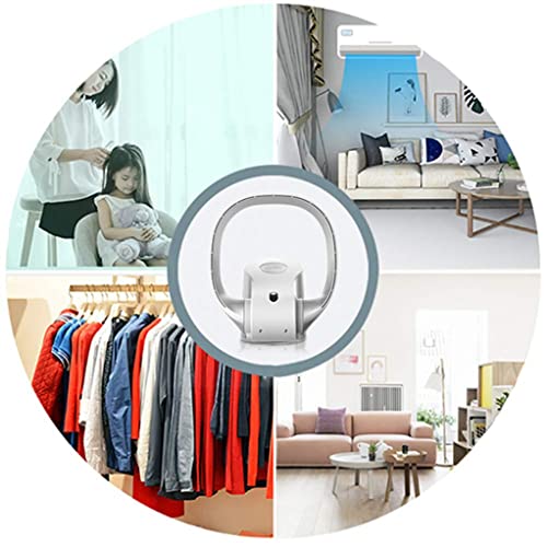 14″Bladeless Wall Fan, 26W Desktop Cooling Fan With Remote/Timer, For Home Living Room Office