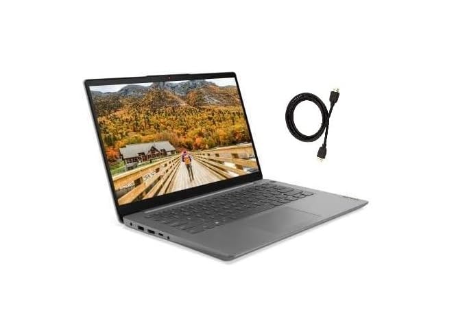 LENOVO IdeaPad 3 14" FHD Premium Business Laptop, 11th Gen Intel Quad-Core i5-1135G7 Upto 4.2GHz, 20GB RAM, 512GB PCIe SSD, Fingerprint Reader, Windows 11 Pro + HDMI Cable, Gray