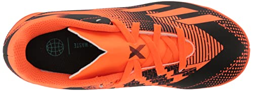adidas X SPEEDPORTAL Messi.4 Indoor Soccer Shoe, Team Solar Orange/Team Solar Orange/Black, 5.5 US Unisex Big Kid