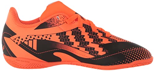 adidas X SPEEDPORTAL Messi.4 Indoor Soccer Shoe, Team Solar Orange/Team Solar Orange/Black, 5.5 US Unisex Big Kid