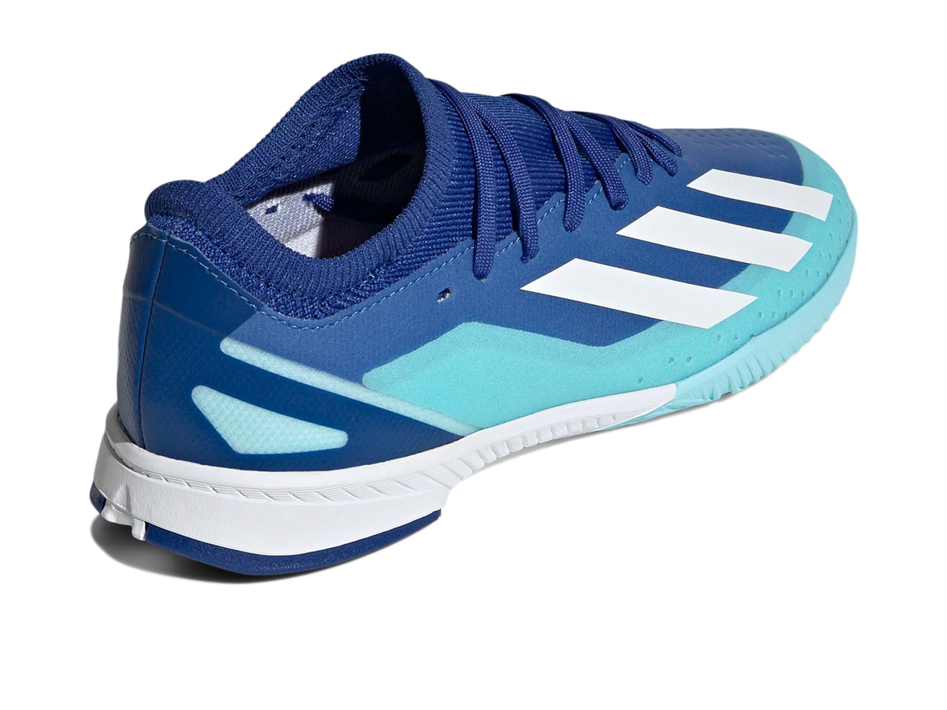 adidas Kids Boys X Crazyfast.3 Indoor Soccer Cleats Indoor - Blue - Size 12.5 M