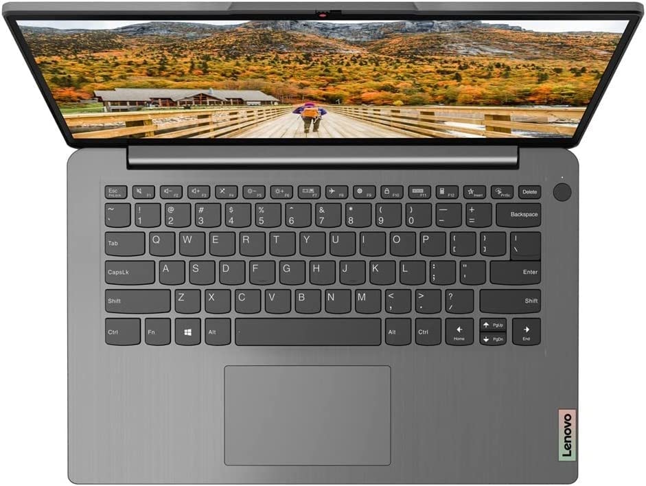 Lenovo IdeaPad 3 14" FHD Laptop, 11th Gen Intel 4-Core i5-1135G7, Intel Iris Xe Graphics, 8GB RAM 512GB SSD, Fingerprint Reader, Webcam, WiFi, HDMI, Windows 11 Home, Gray