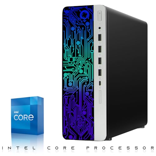 HP G3 Gaming Desktop PC, Intel Core i7 6th Gen, GT 1030 Graphics, 16GB RAM, 480GB SSD | 2TB HDD, RGB Keyboard Mouse, RGB Headphone, Webcam, Win 10 Pro (Renewed)