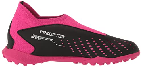 adidas Accuracy.3 Turf Black/White/Team Shock Pink (Laceless) 12