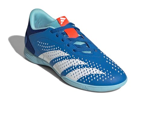 adidas Soccer Predator Accuracy.4 Indoor (Little Kid/Big Kid) Bright Royal/White/Bliss Blue 13 Little Kid M
