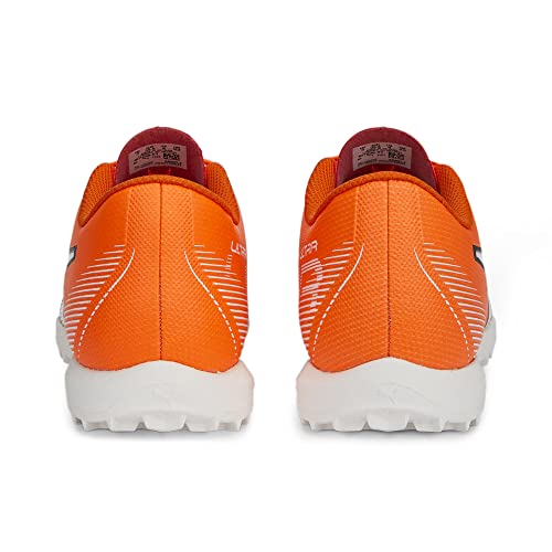PUMA Ulta Play Turf Training (Toddler/Little Kid/Big Kid) Ultra Orange/Puma White/Blue Glimmer 3 Little Kid M
