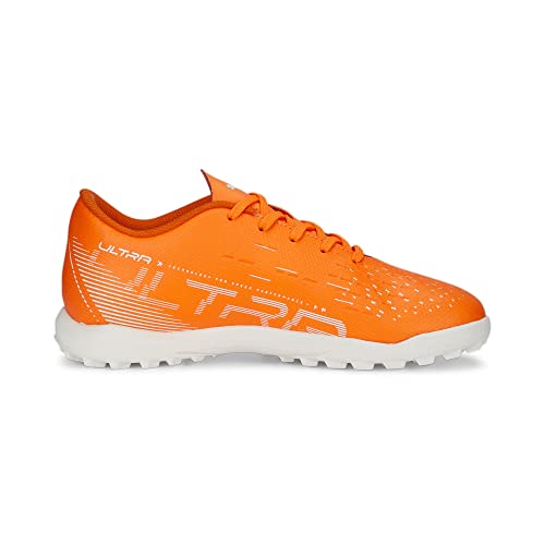 PUMA Ulta Play Turf Training (Toddler/Little Kid/Big Kid) Ultra Orange/Puma White/Blue Glimmer 3 Little Kid M