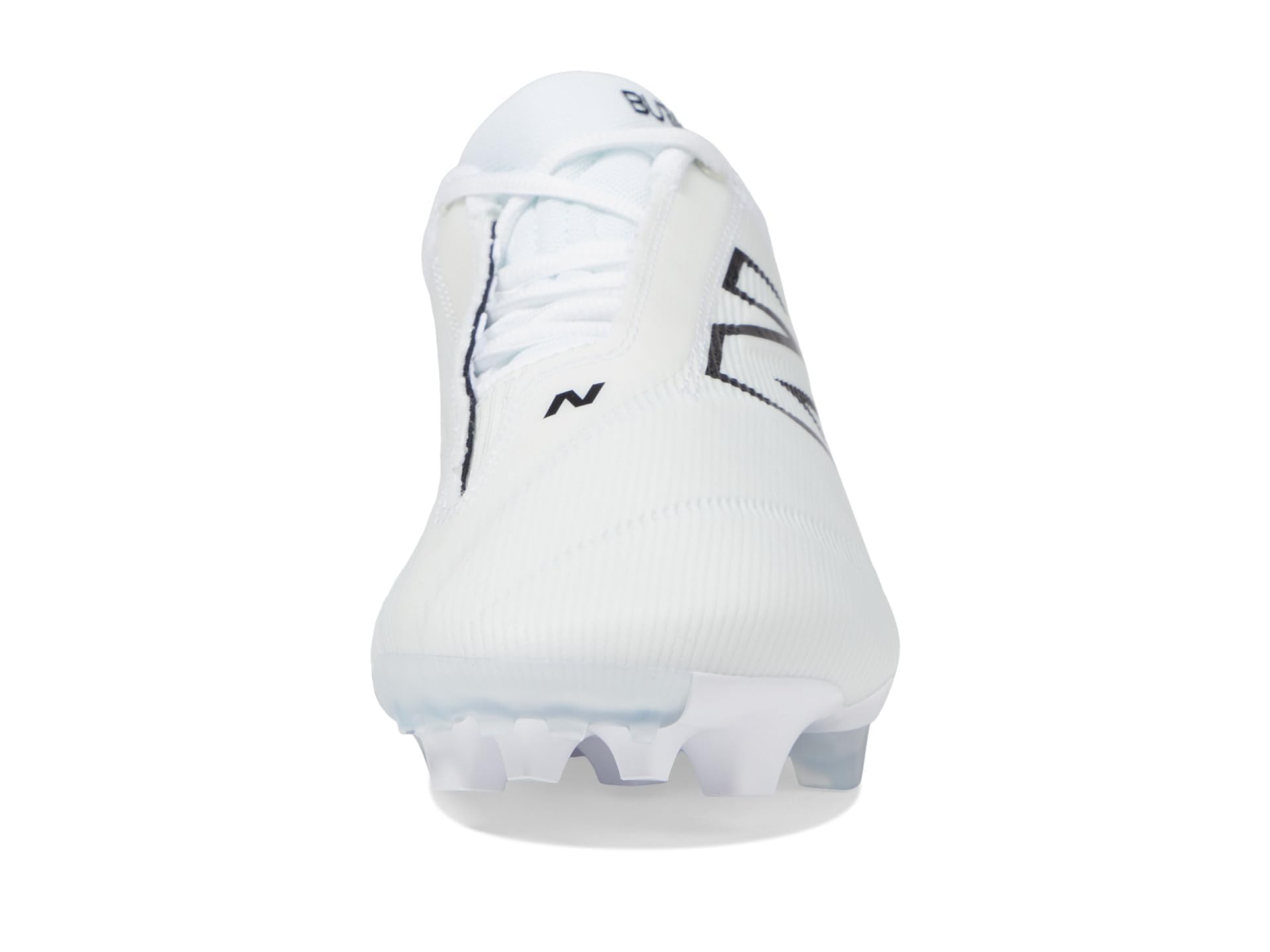 New Balance Unisex BurnX4 Lacrosse Shoe, White/Grey Matter, 13 US Men