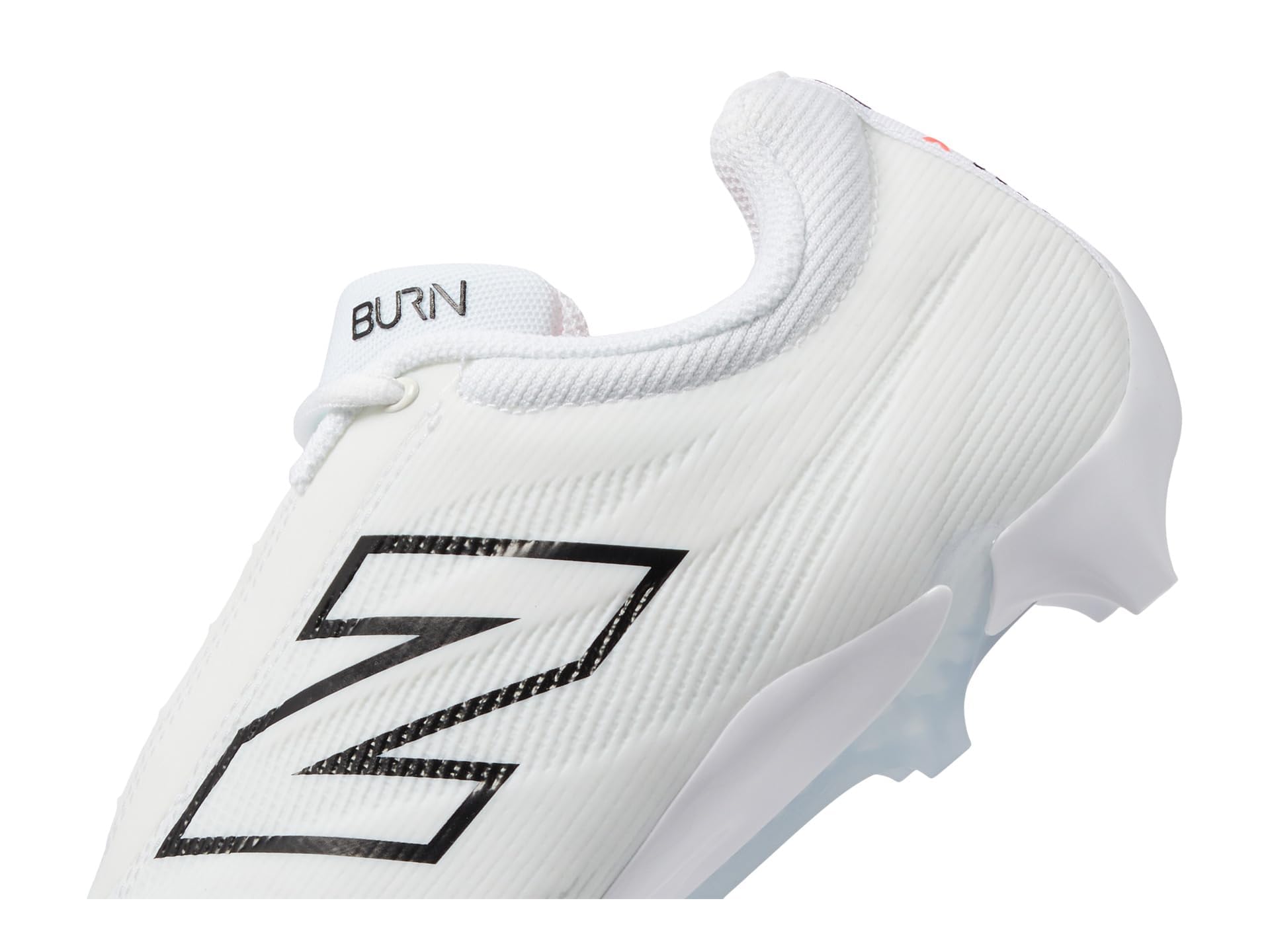 New Balance Unisex BurnX4 Lacrosse Shoe, White/Grey Matter, 13 US Men