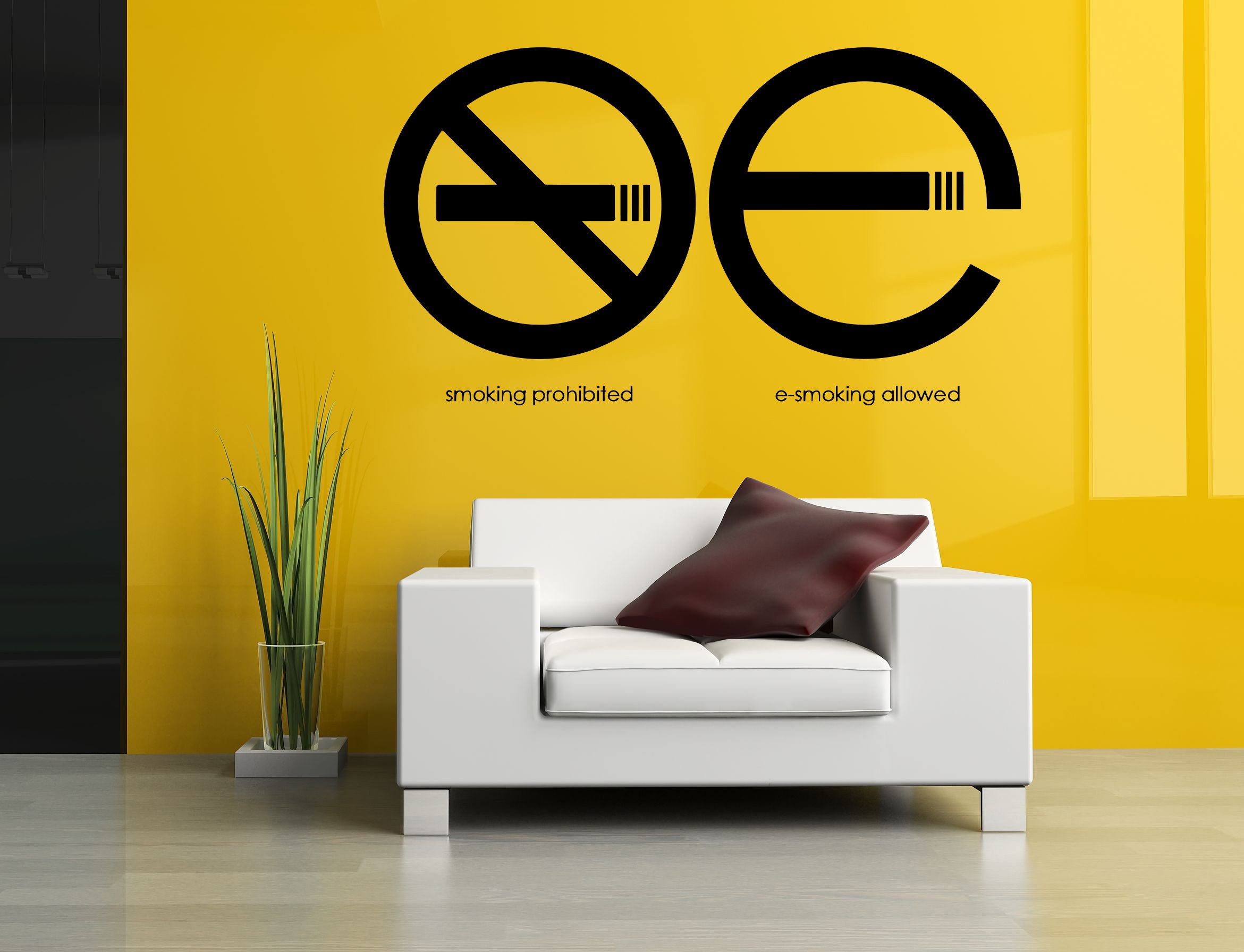 Wall Vinyl Sticker Decal Stop Smoking Start Vaping Quote Phrase Set Vaporizer Vape Word Pen Store Shop Smoke E Cigarettes Liquid Coil Indoor Outdoor Sign Logo SA842