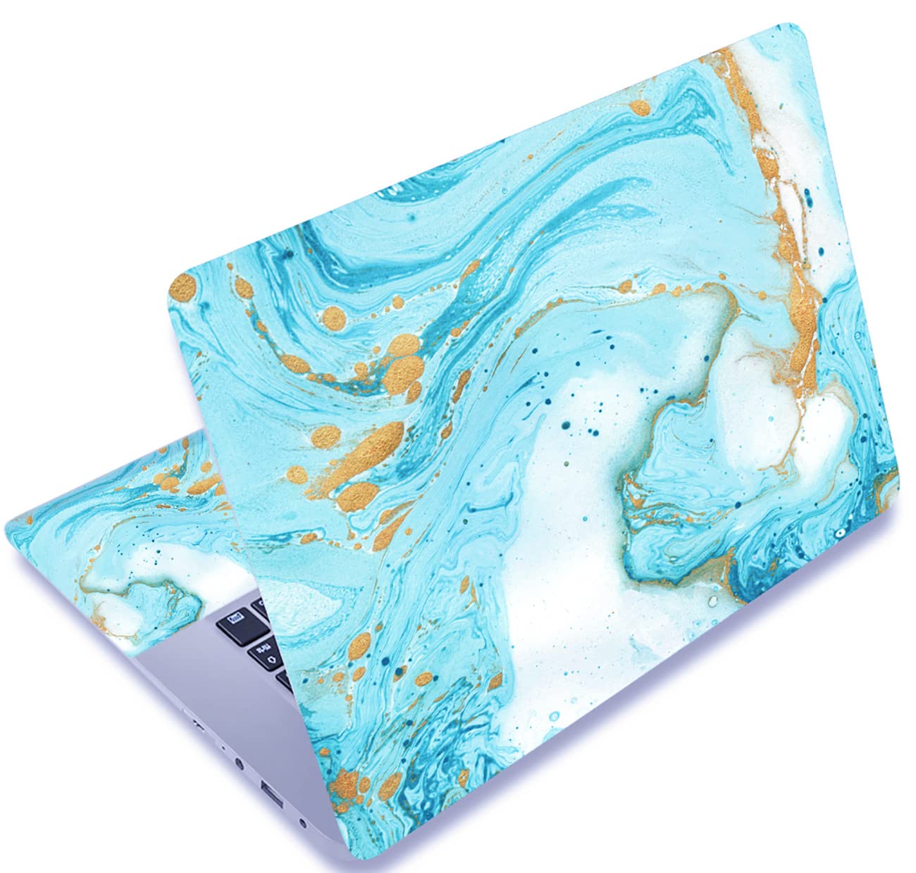 Vast Ocean Laptop Skin Sticker 15.6 Inches Personalized Universal 12.1 13 13.3 14 15 15.4 Inches Netbook Skin Sticker Reusable Notebook PC Art Protector by AORTDES