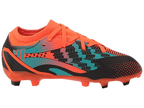 adidas X SPEEDPORTAL Messi.3 Firm Ground Soccer Shoe, Team Solar Orange/Mint Rush/Black, 5.5 US Unisex Big Kid