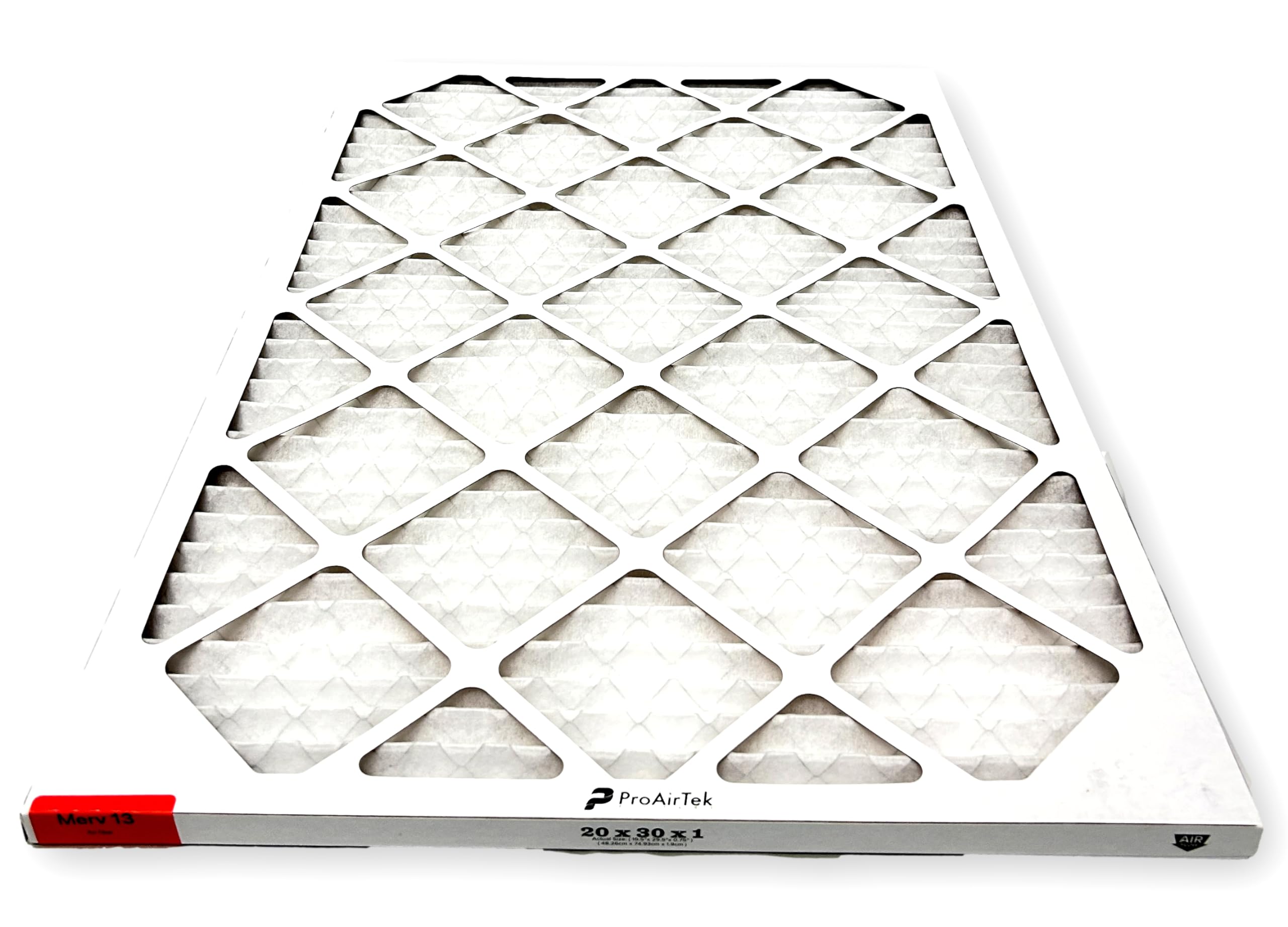Proairtek AF20301M13SWH Model 20x30x1 Pack of 4 Air Filters, MERV 13; Ideal for Anyone Wanting Clean, Crisp Air in Their Home