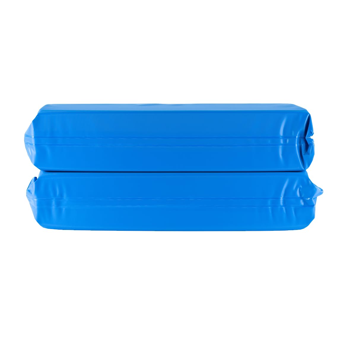 CASE Pack of 6 KinderMat Jr. Daydreamer, 2 inches Thick, 4-Section Rest Mat, 44" x 19" x 2", Blue/Teal, 100% Made in USA (CASE of 6: 500220 2" Jr. Daydreamer)