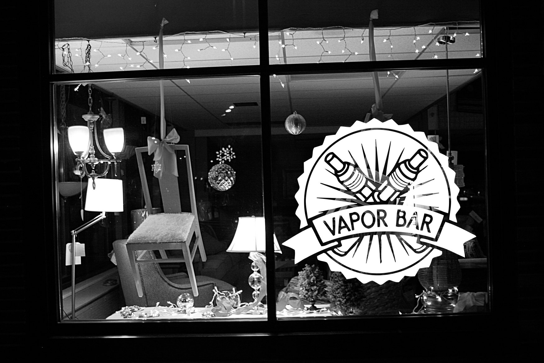 Wall Vinyl Sticker Decal Vaporizer Vape Pen Store Shop Smoke E Cigarettes Liquid Coil Indoor Outdoor Sign Logo SA729