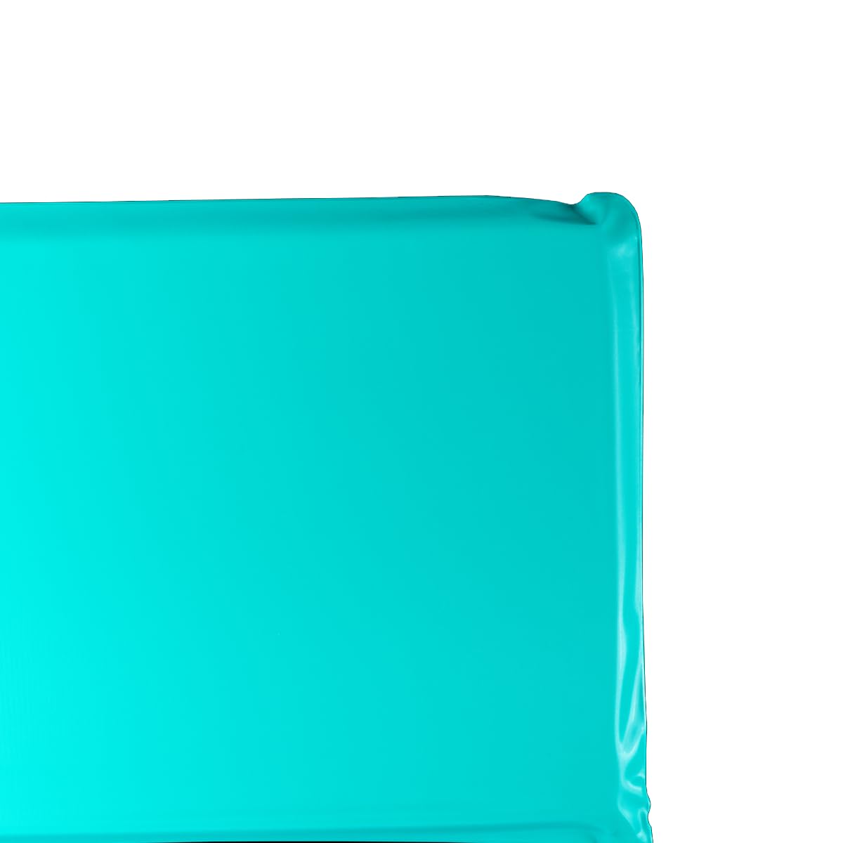 CASE Pack of 6 KinderMat Jr. Daydreamer, 2 inches Thick, 4-Section Rest Mat, 44" x 19" x 2", Blue/Teal, 100% Made in USA (CASE of 6: 500220 2" Jr. Daydreamer)