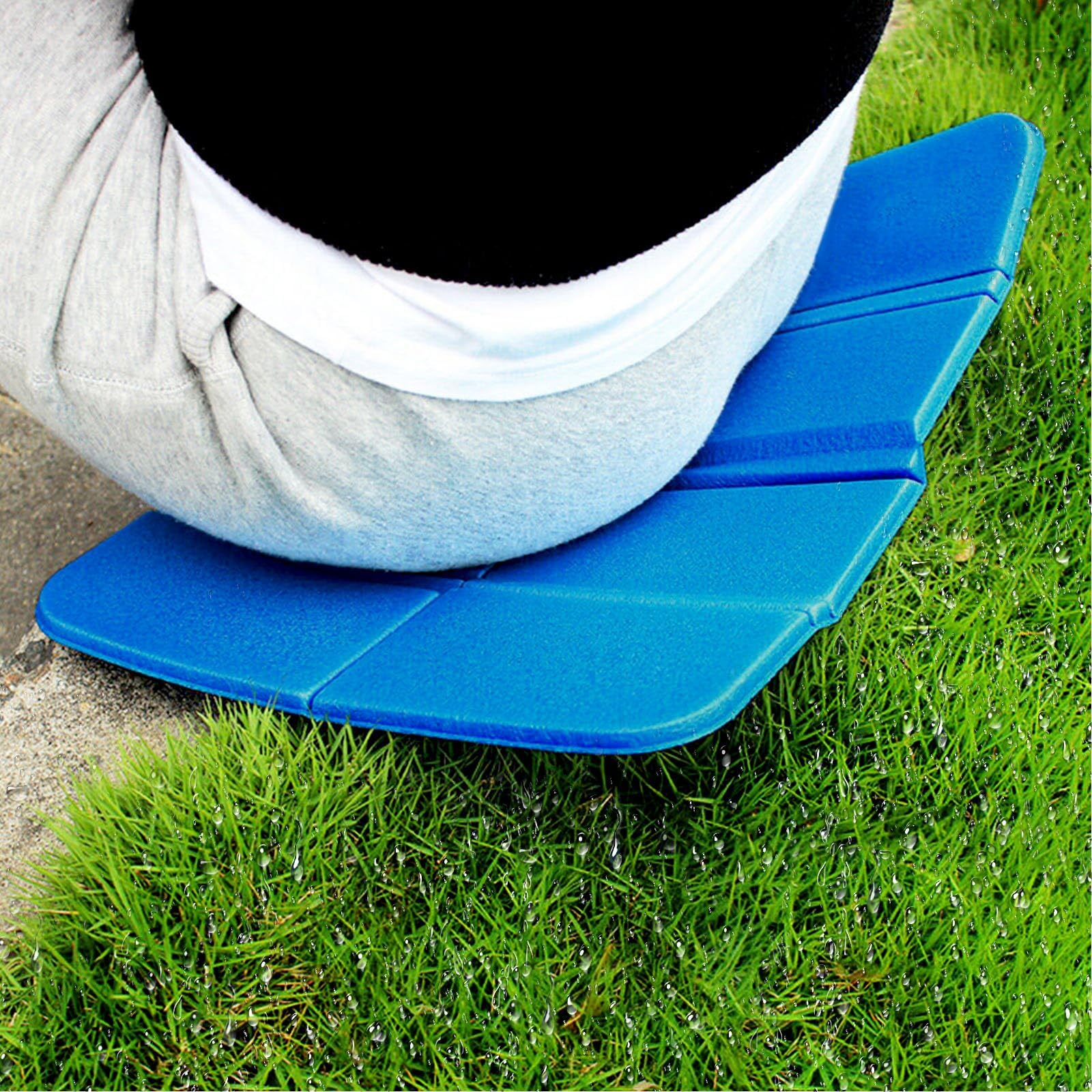EEEKit Foldable Seat Cushion, 4 Pack Waterproof Sitting Pad for Backpacking, 15x11inch Seat Mats for Camping Outdoor Sports