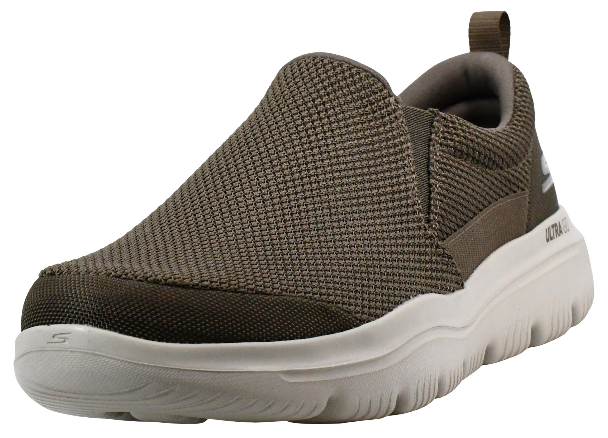Skechers mens Go Walk Evolution Ultra - Impeccable Sneaker, Khaki, 13 X-Wide US