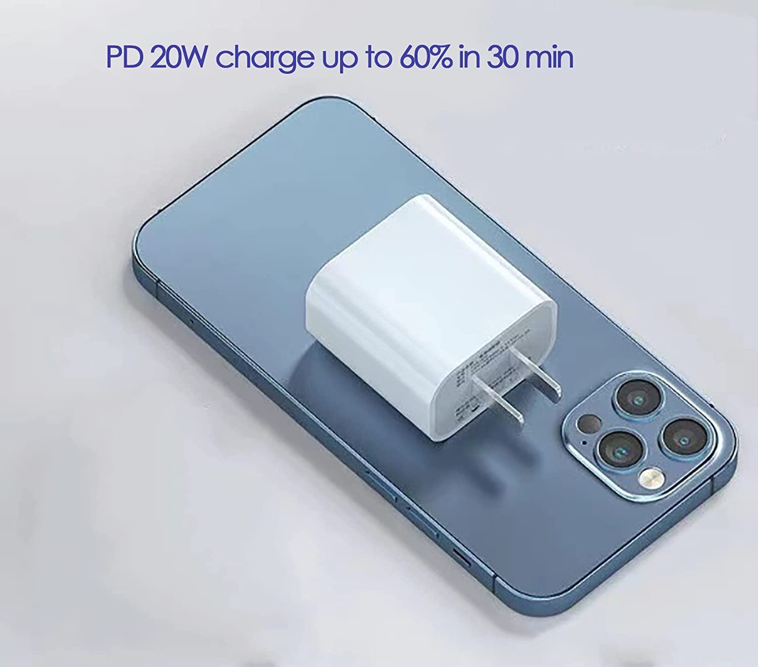 USB C Wall Extra Fast 20W PD Charger Block for iPhone 16 15 14 13 12 Pro Max Plus for Galaxy S24 S23 S22 S21 Type USBC Plug Brick Head Safe Wall Cube Type C