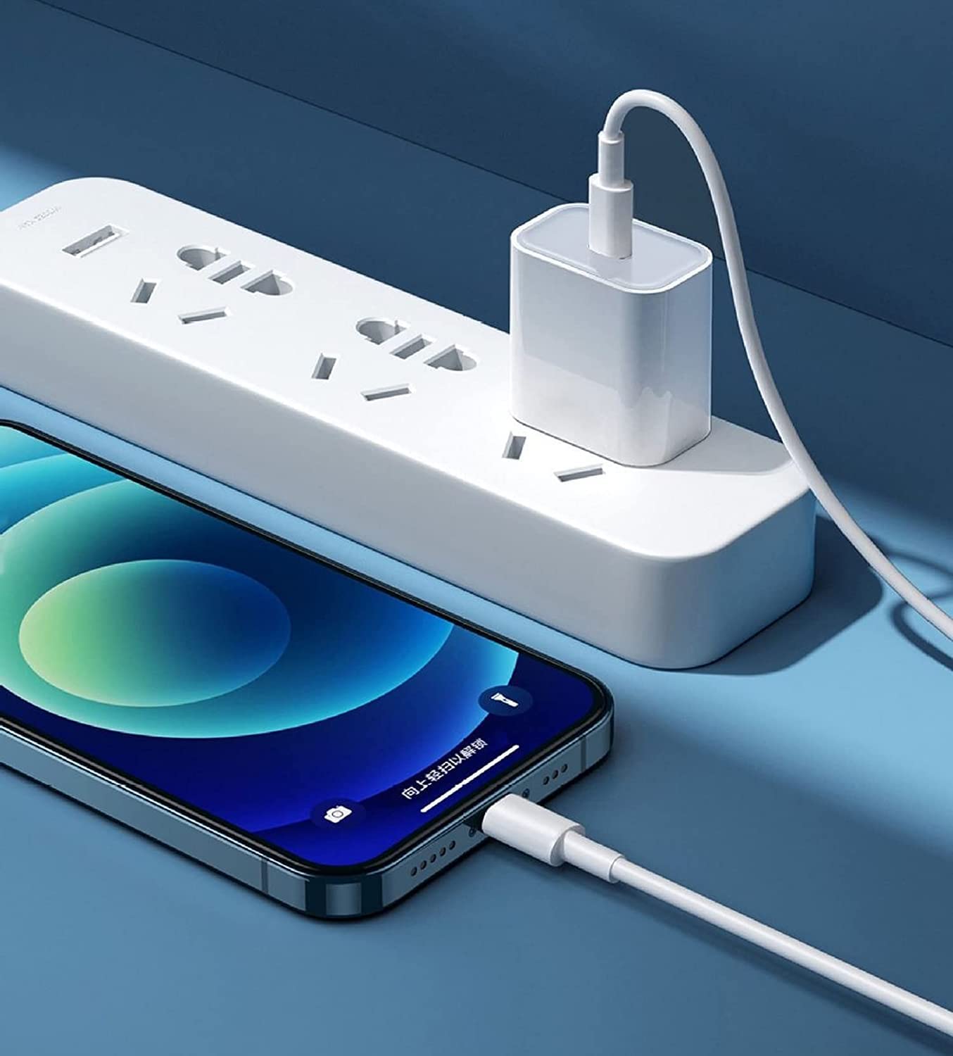 USB C Wall Extra Fast 20W PD Charger Block for iPhone 16 15 14 13 12 Pro Max Plus for Galaxy S24 S23 S22 S21 Type USBC Plug Brick Head Safe Wall Cube Type C
