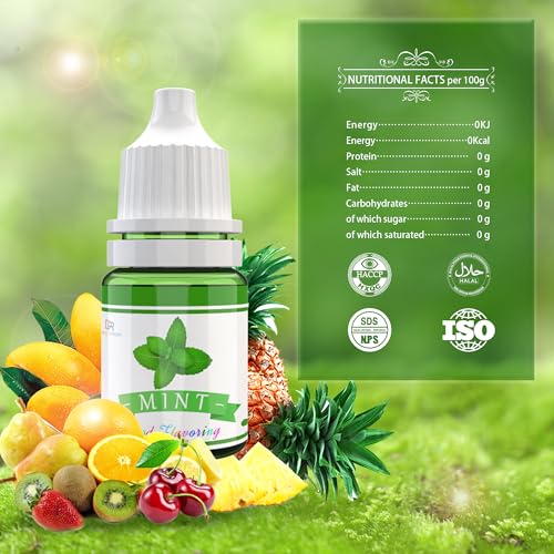 Food Flavoring Oil - 24 Pack Concentrated Flavor Oil for Baking, Cooking, Cosmetics - Liquid Lip Gloss Flavoring Oil Extract for Lip Balm, Drinks, Soap Making - Water & Oil Soluble - .2 Fl Oz Bottles