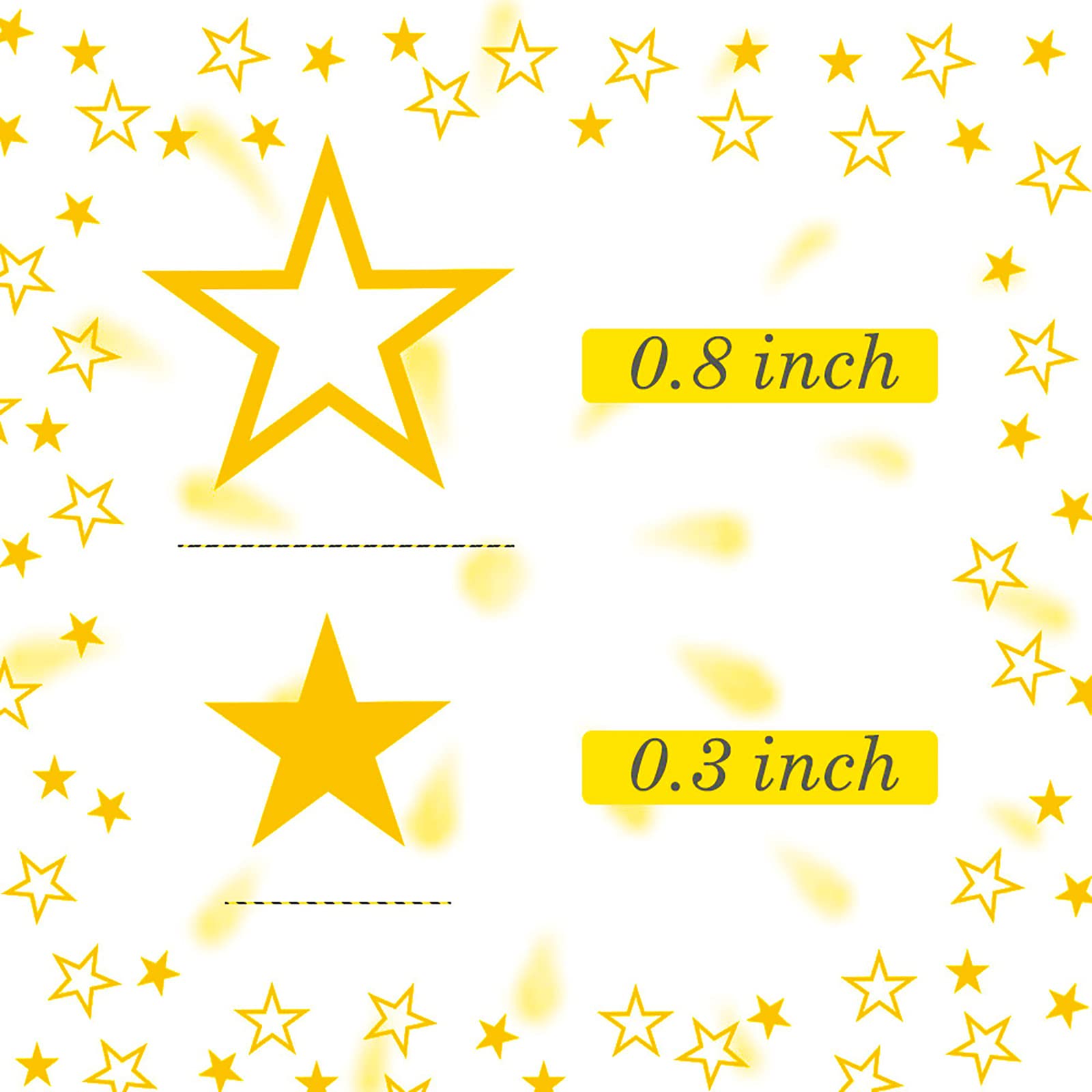 1100Pcs Merry Christmas Gold Star Confetti, Birthday Baby Shower Wedding Christmas Party Decorations,Metallic Foil Glitter Table Confetti Sprinkles
