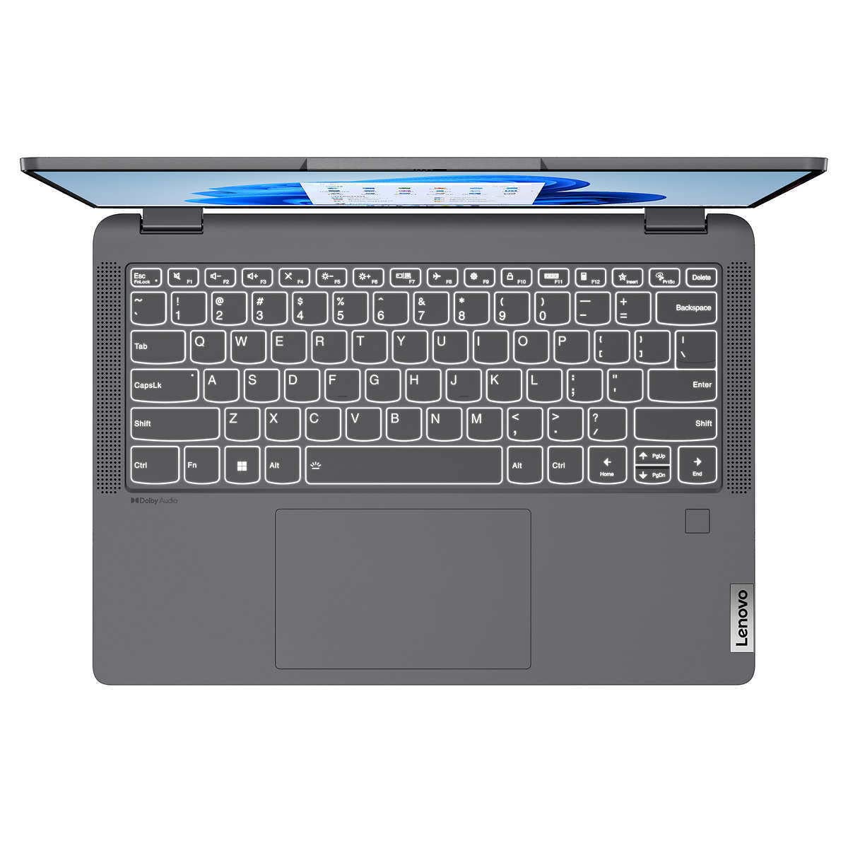 Lenovo 2023 Laptop | IdeaPad Flex 5 | 14" 2880 x 1800 Touchscreen OLED | Intel Core i7-1255U 10-Core | 16GB DDR4 | 512GB SSD | Windows 11 Home | Wi-Fi 6 - Bluetooth 5.1 - Backlit Keyboard - Storm Gray