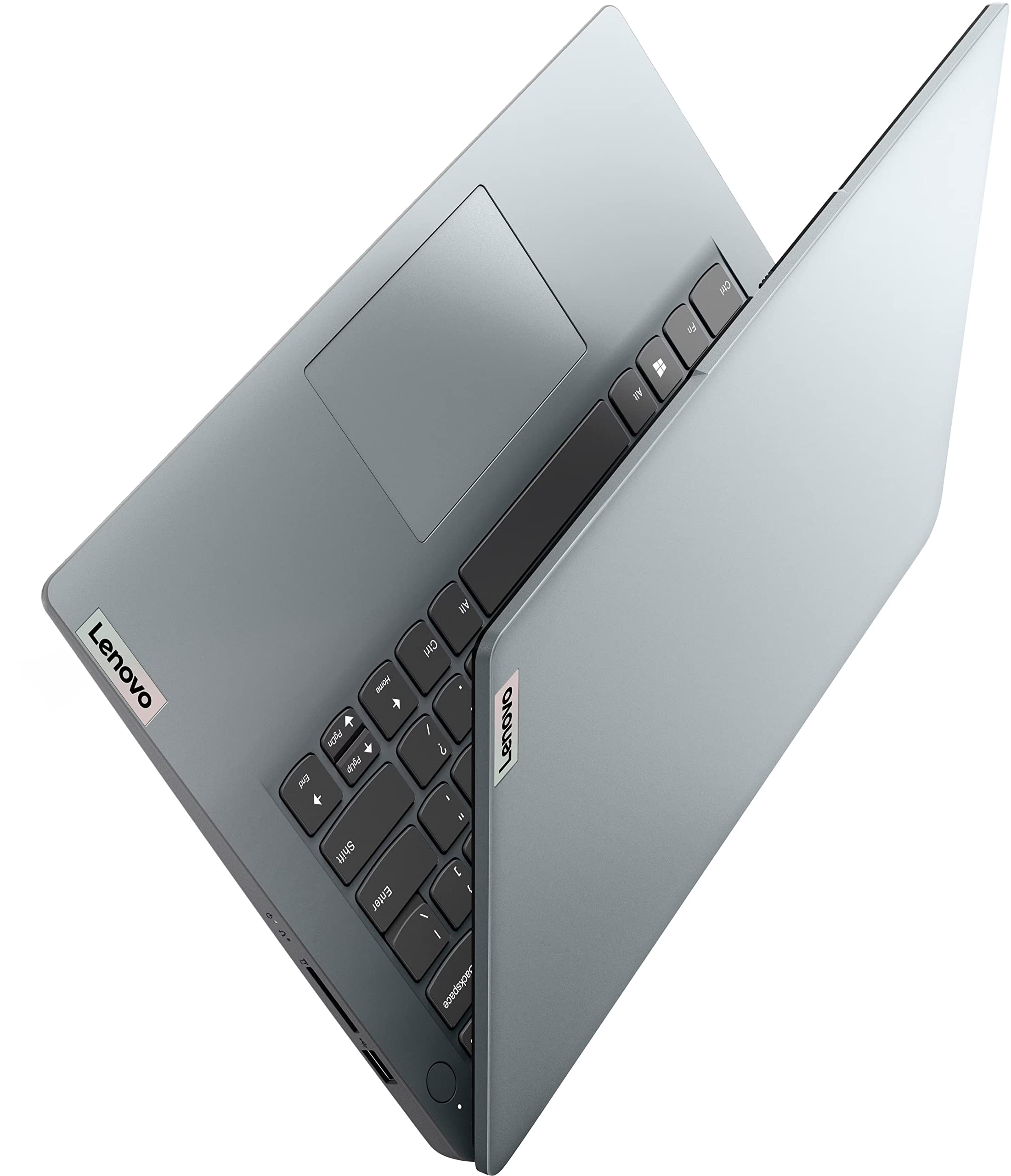 Lenovo Newest IdeaPad 1 Laptop, 14" HD Display, Intel Celeron N4020, 4GB DDR4 RAM, 128GB Space(64GB eMMC+64GB Card), 1-Year Office 365, Webcam, HDMI, WiFi 6, Bluetooth, Windows 11S, Grey, JVQ MP