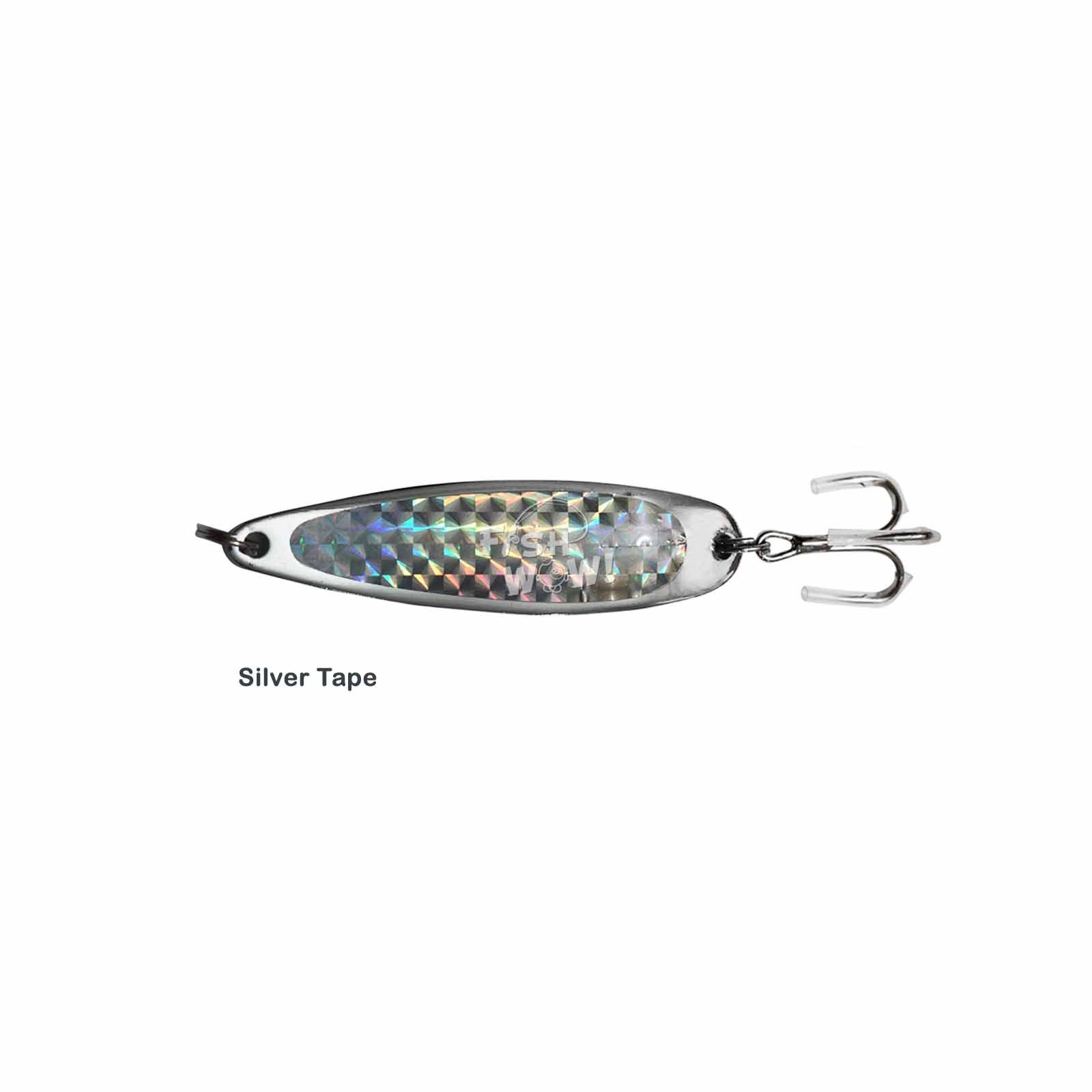 6pcs Set 2oz 6inch Fishing Spoon with Treble Hook Gold & Silver - Fish Wow!