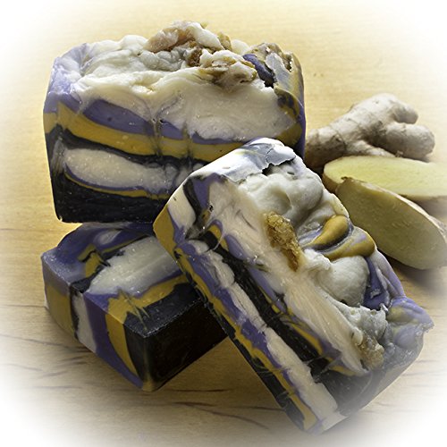 White Tea and Ginger Soap (4Oz) - Handmade Soap Bar with Essential Oils- Organic and All-Natural β by Falls River Soap Company