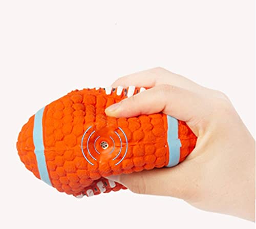 NC Popular Dog Toy Latex Rugby Tennis Dog bite Vocal Ball pet Toy