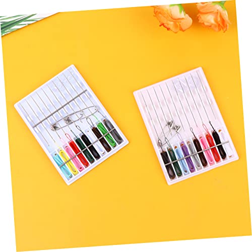 EXCEART 4 Boxes Set T Tool Tools Needles Needle and Thread Sewing Travel