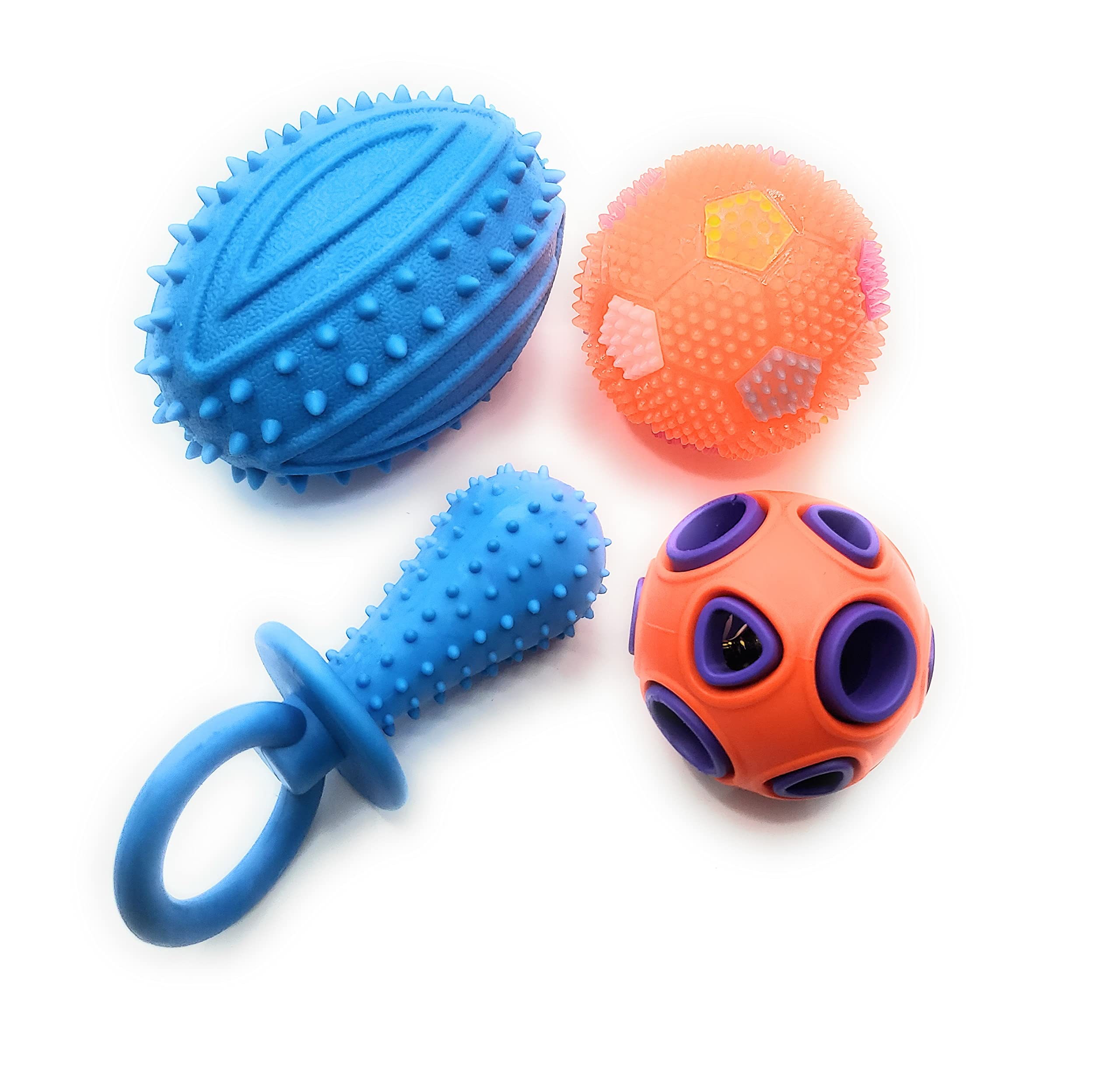 Universal Products tech Tough Durable Squeaky Interactive Dog Toys for Puppy Teeth