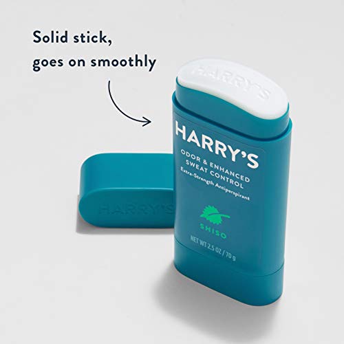 Harry's Extra-Strength Antiperspirant - Odor & Enhanced Sweat Control Antiperspirant for Men - Shiso (6 Count)
