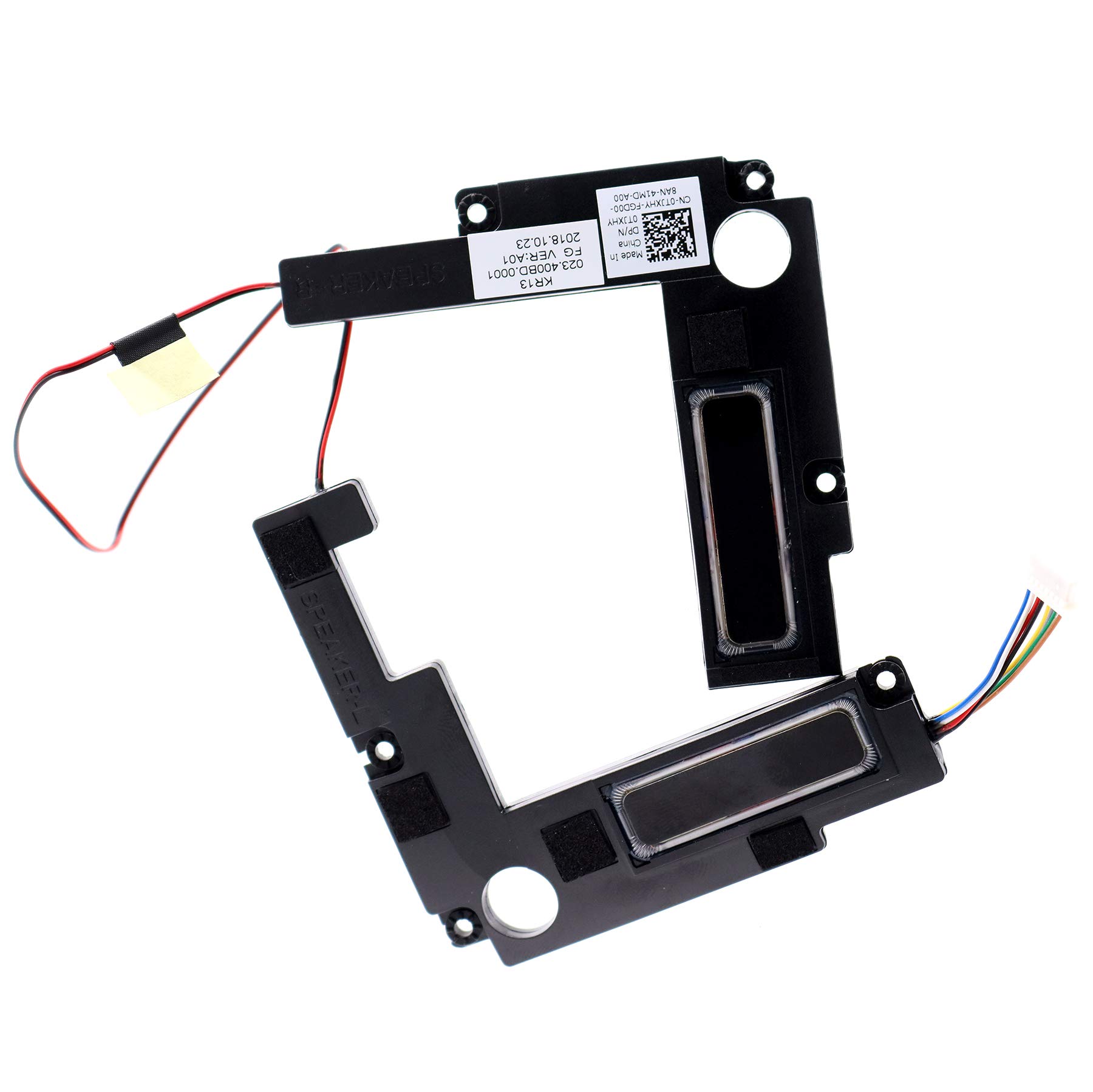 Deal4GO Left & Right Internal Speakers Set Replacement for Dell Inspiron 13 7370 7373 7378 7380 7570 P83G 023.400BD.0001 0TJXHY TJXHY