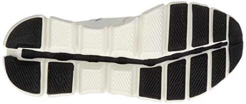 On Women's Cloud X 3 Sneakers, White/Black, 6 Medium US