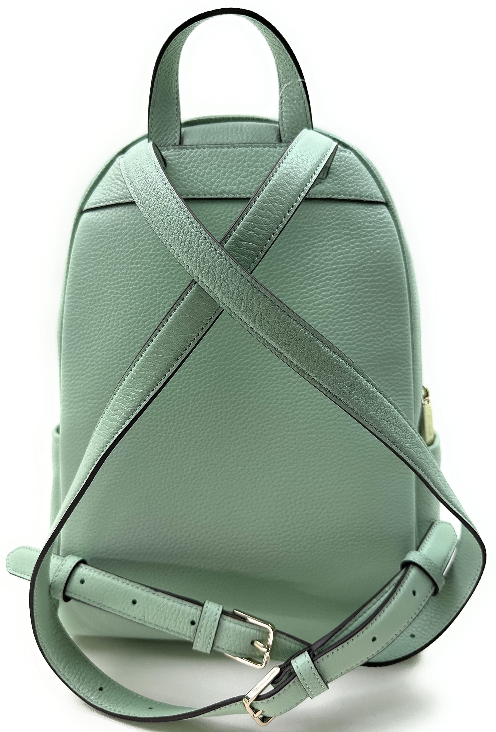 Kate Spade New York Liela Pebbled Leather Medium Dome Backpack (Seawater)