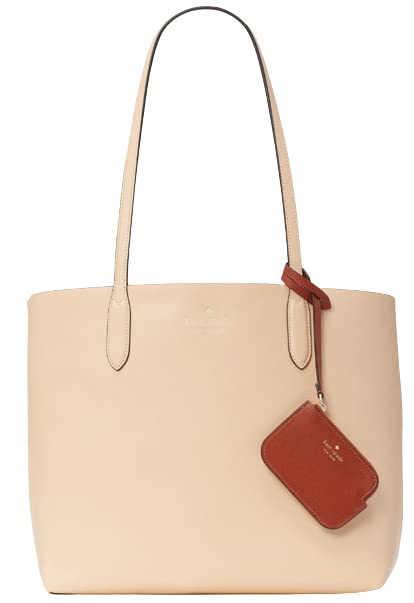 Kate Spade New York Ava Leather Reversible Tote (Peach Crispy)