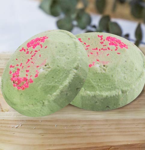 Candles and Cream Eucalyptus Peppermint Shower Steamer-Aromatherapy & Stress Relief, Restore & Soothe Body-Set of 2