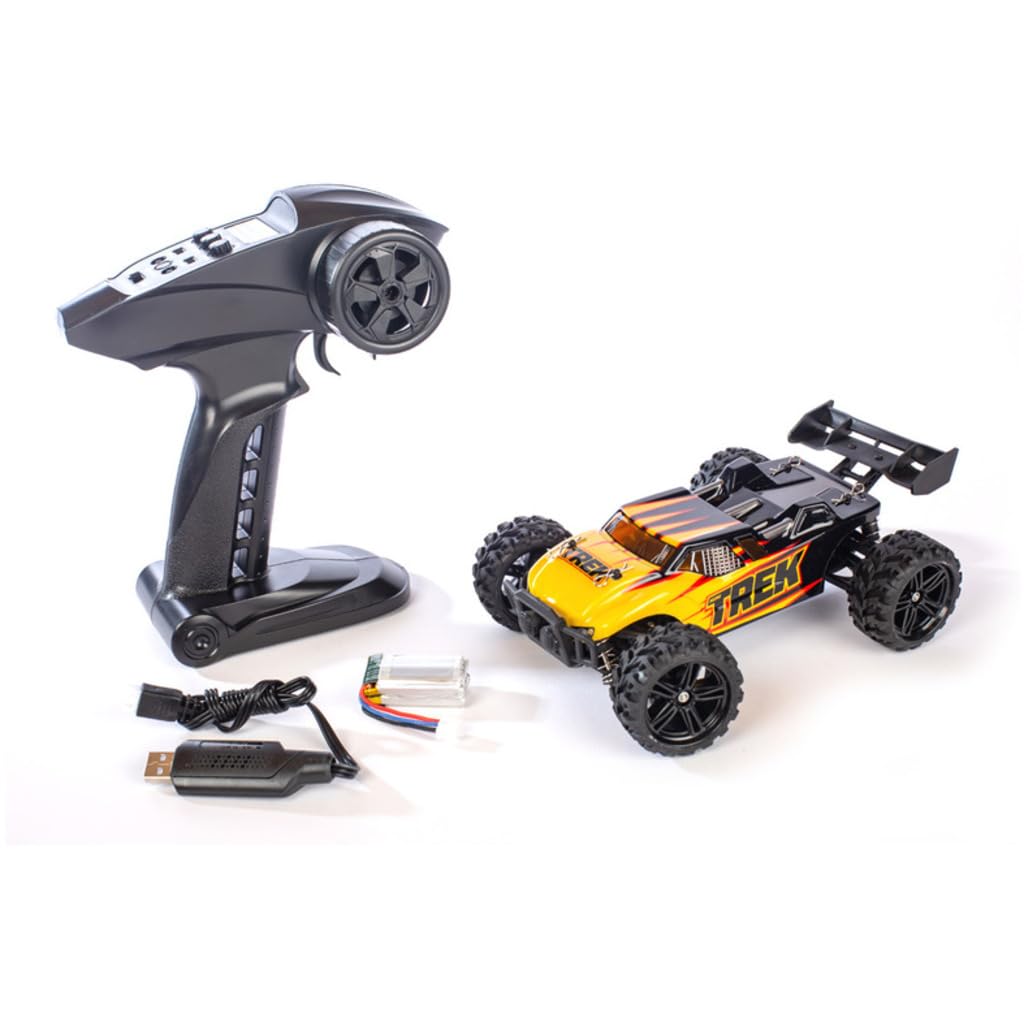 Rage RC C2450 Mini-Trek 1/24 RTR Truggy - Yellow
