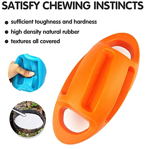 chenmgen Chewing Toys Interactive Training Dog Toy Toy Dog Dog Vocal Toys Bite Pub Blowing Rubber Toy Rugby Toy Roop,Orange