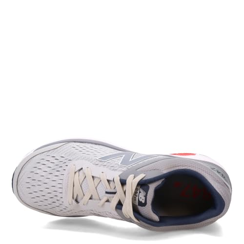 New Balance Men's 847 V4 Walking Shoe, Silver Mink/Gunmetal, 13 X-Wide